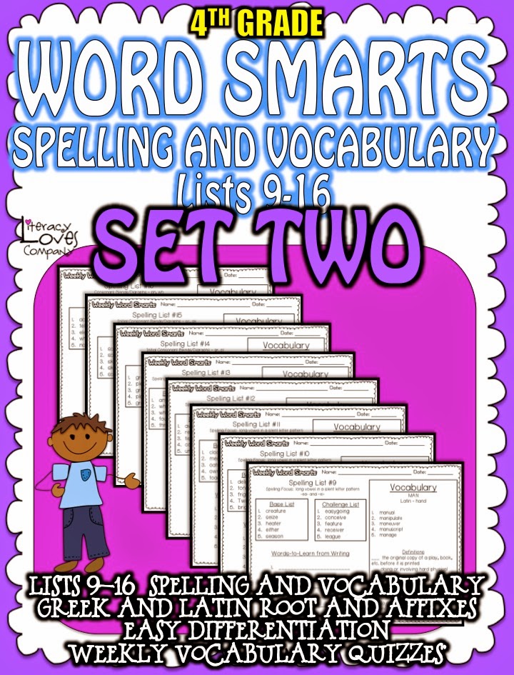 Literacy Loves Company: Word Smarts: Developing Spelling Consciousness ...