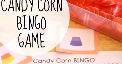 Candy Corn BINGO Game for Preschoolers | School Time Snippets