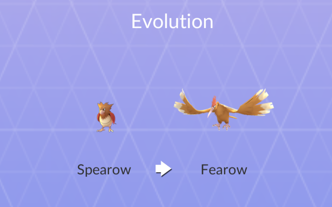 Spearow Evolution Level