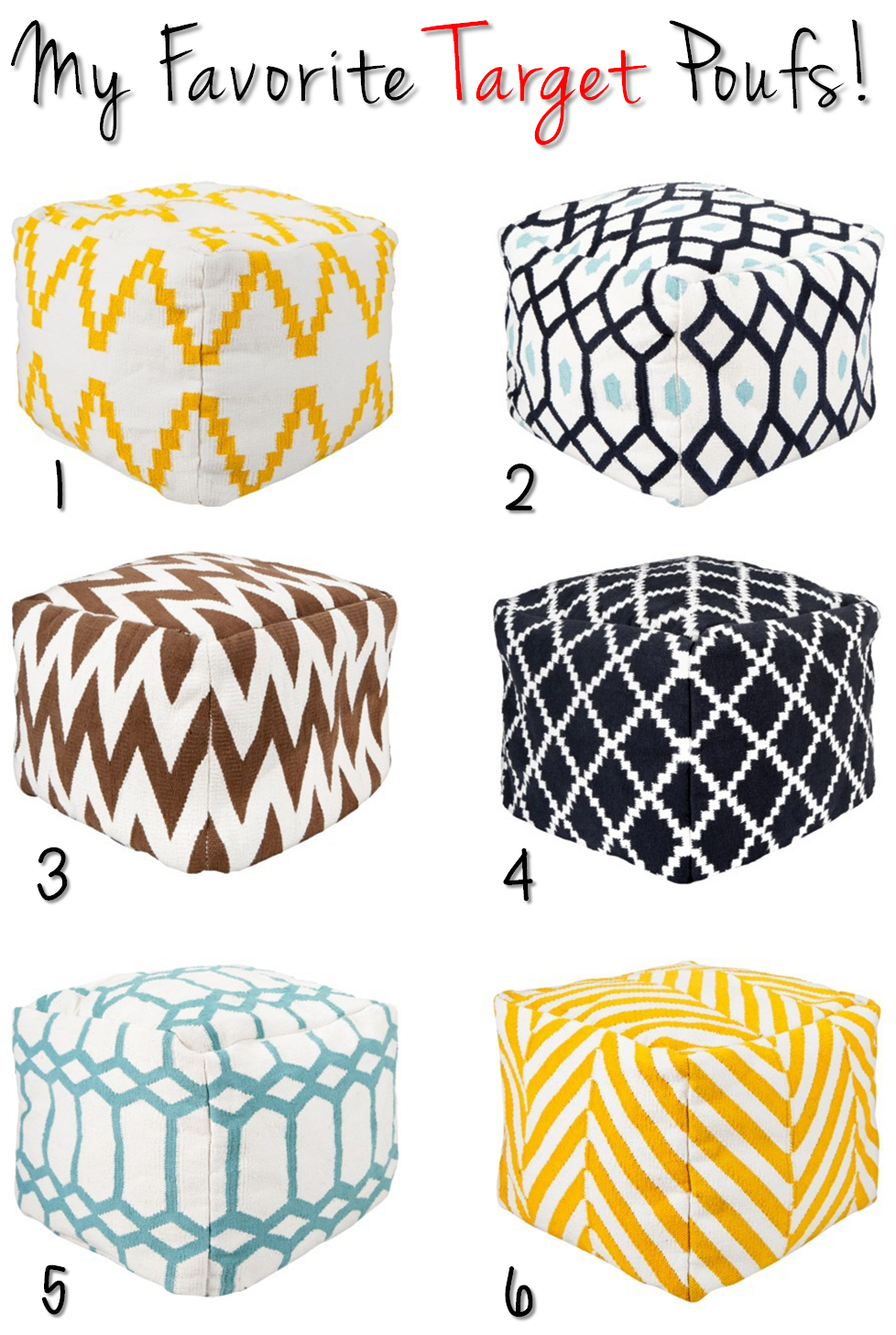 {Jessica Stout Design}: Trend Spotting: Poufs!