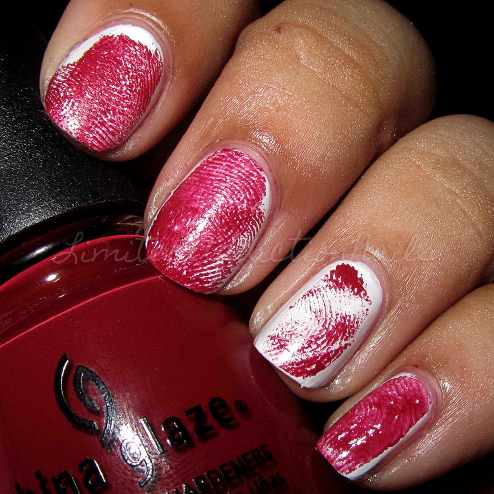 LimitedAddictionNails: Halloween Nails - Bloody Fingerprint
