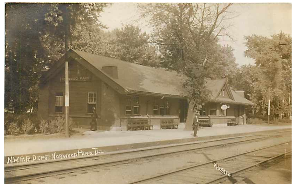 41st Ward Citizen's Blog: Norwood Park Train Station 1914