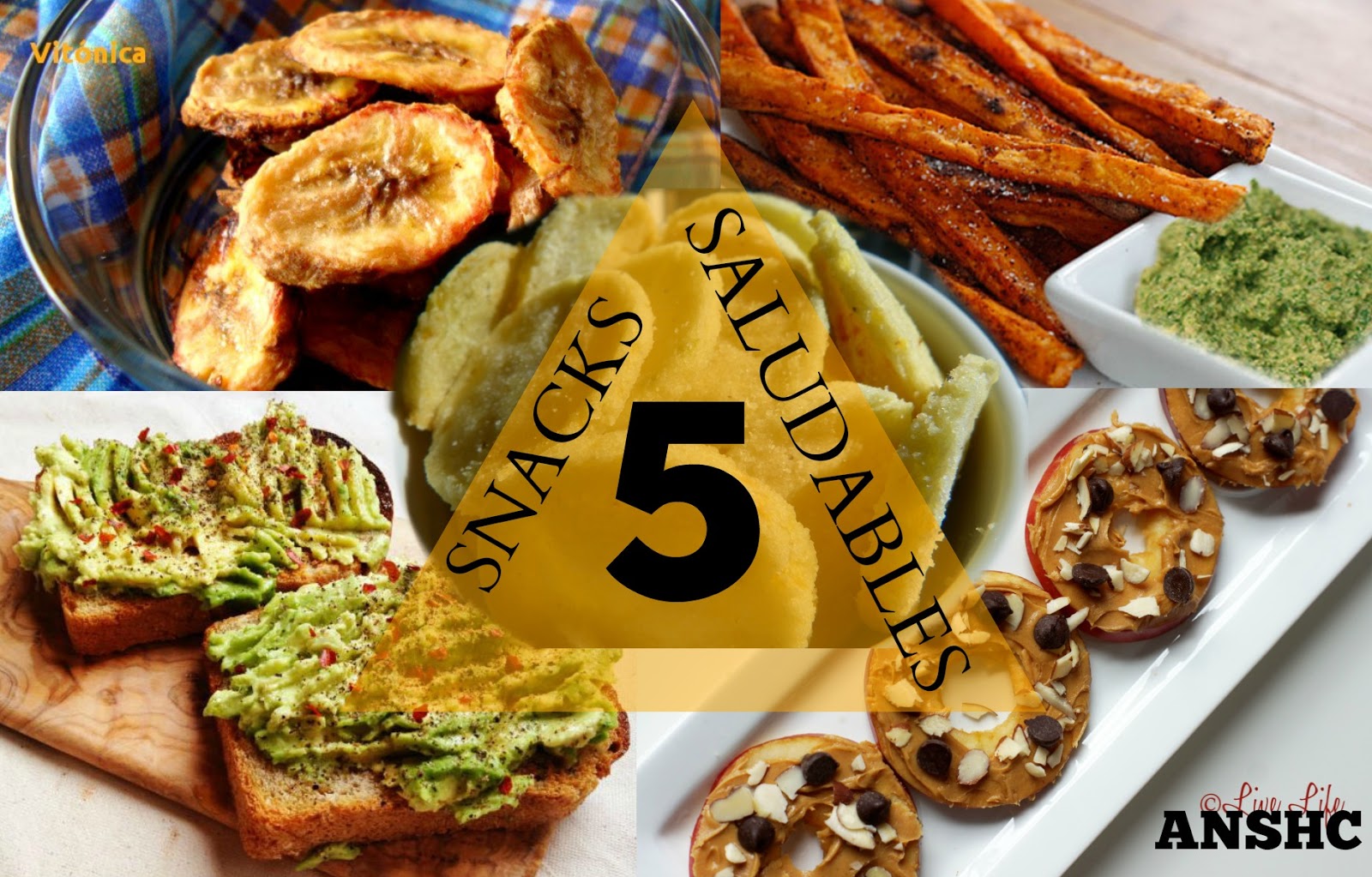 Aqui no se habla de Contabilidad: 5 SNACKS SALUDABLES