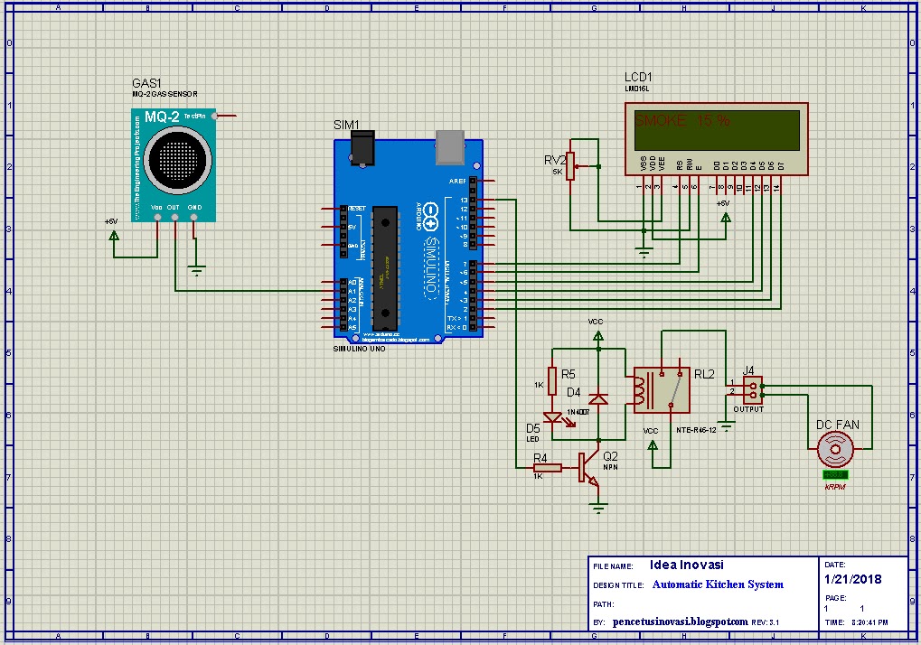 Projek Elektronik: FYP-003 Automatic Smart Kitchen System