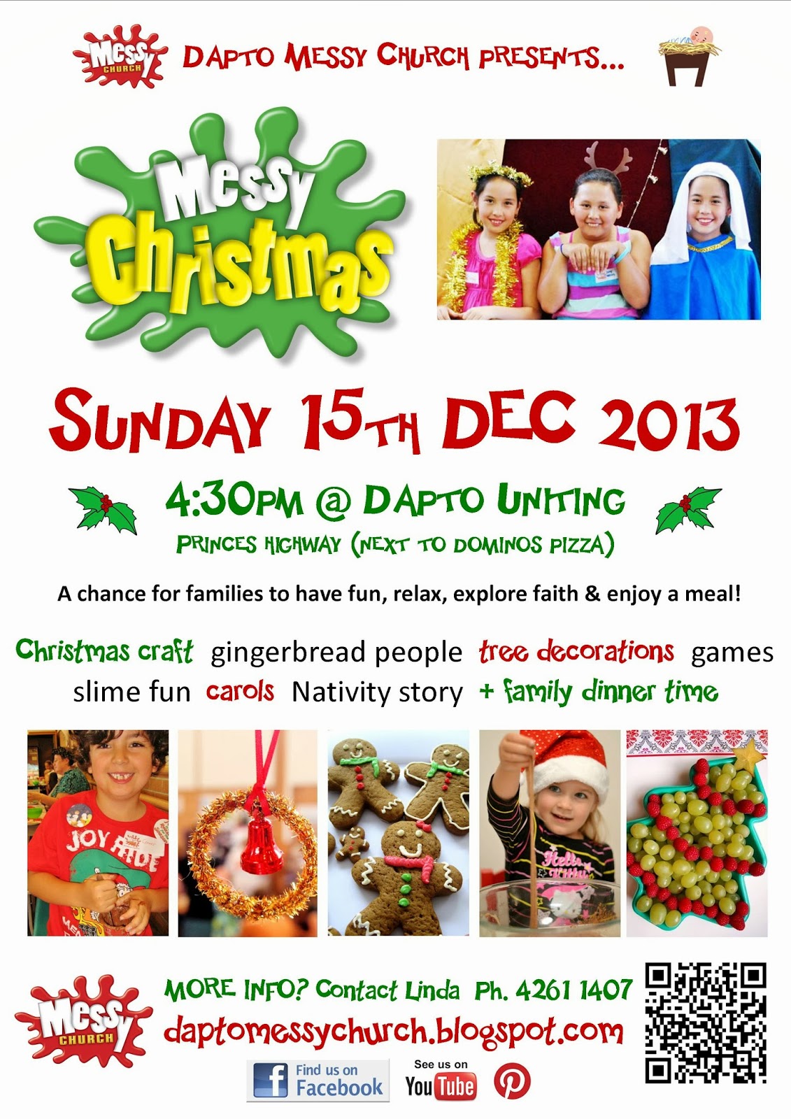 Messy Church Dapto Uniting INVITE Messy Christmas 2013 messy-church-dapto-uniting-invite-messy-christmas-2013