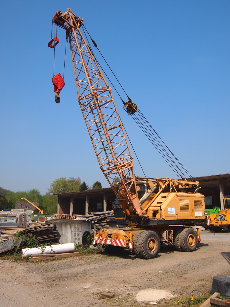 Schweres Gerät: Demag Kran