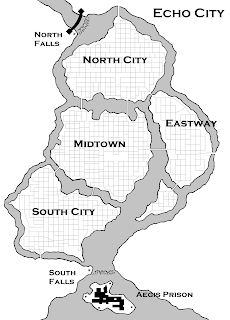The Splintered Realm: Echo City Map