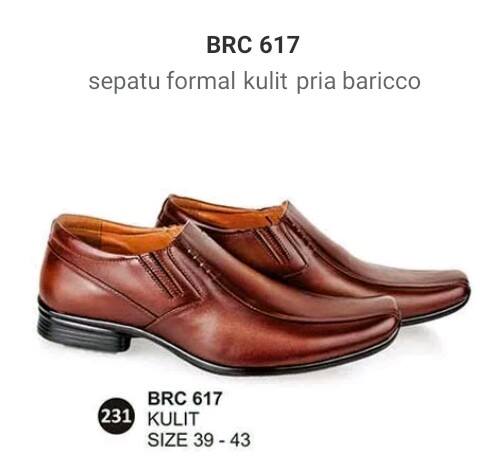 4 Sepatu Termahal Merek BRC - Sepatu Pantofel Pria