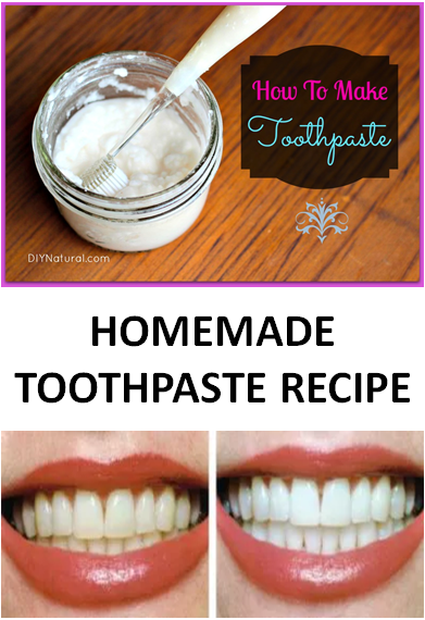 HOMEMADE TOOTHPASTE RECIPE - TOP 5 DIY