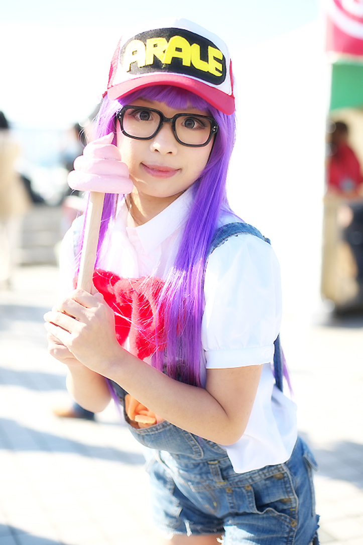 anime character cosplay: Dr Slump Cosplay Photography Arale Photograph