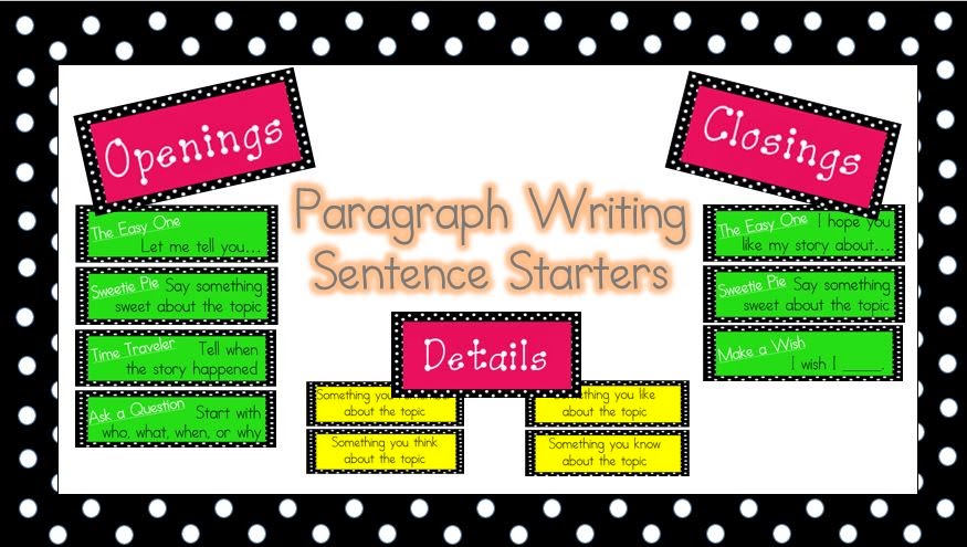 2nd Grade Creations: Paragraph Writing