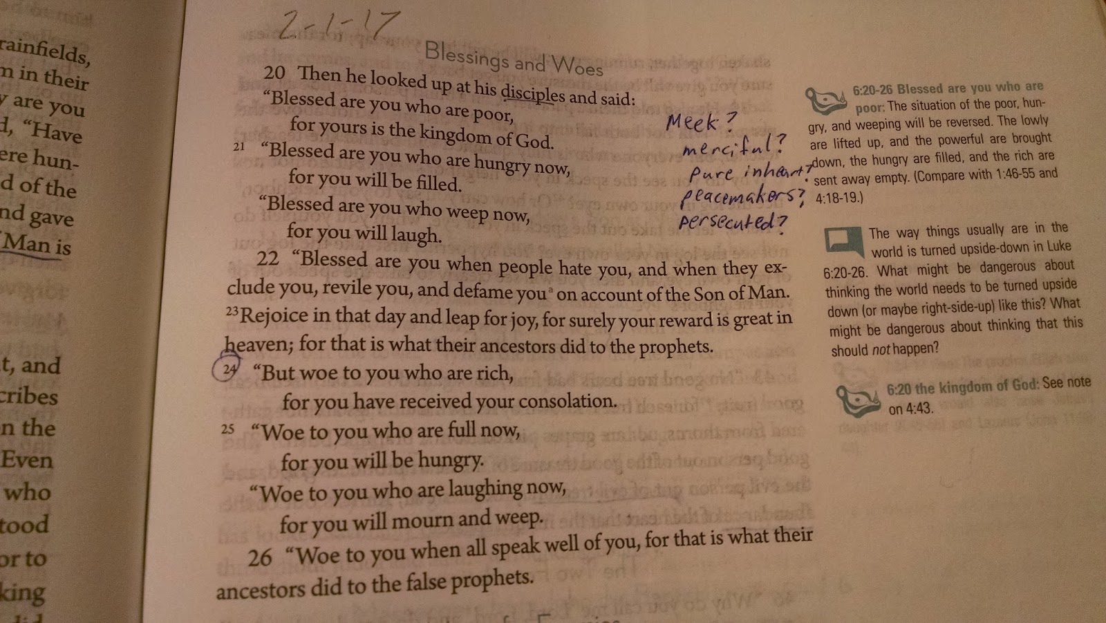 Driven to Drink: Luke 6:17-26 The Flip Side of Blessing