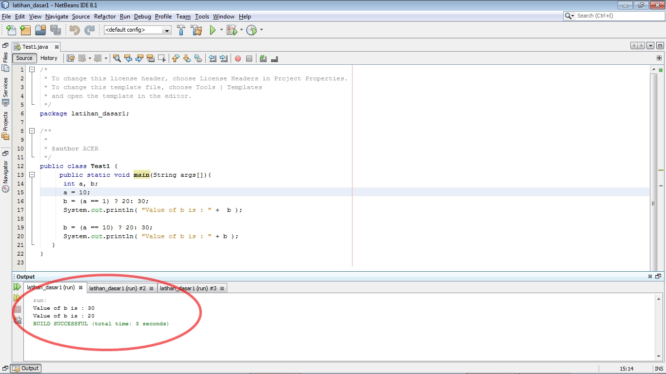 Operator Pada Java - Basic Operators - Belajar Java NetBeans ... Operator Pada Java - Basic Operators - Belajar Java NetBeans ...