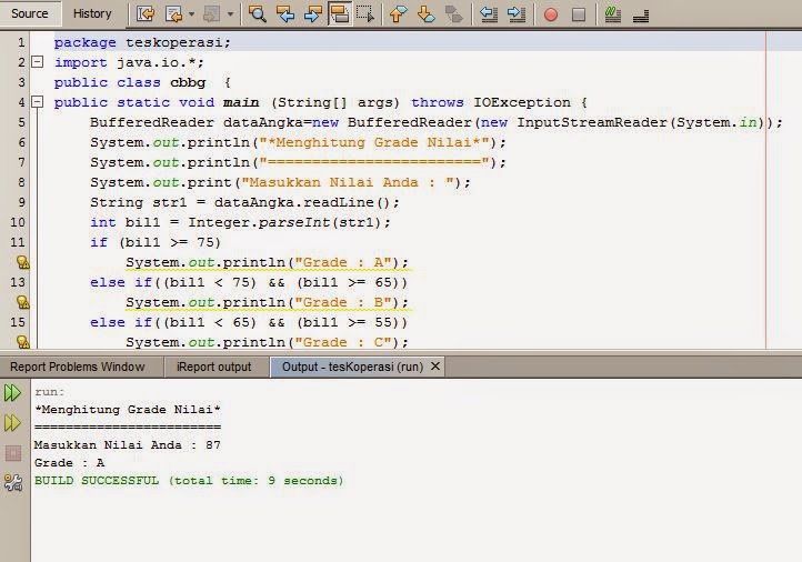 Cara Memahami Contoh Program Input pada Java