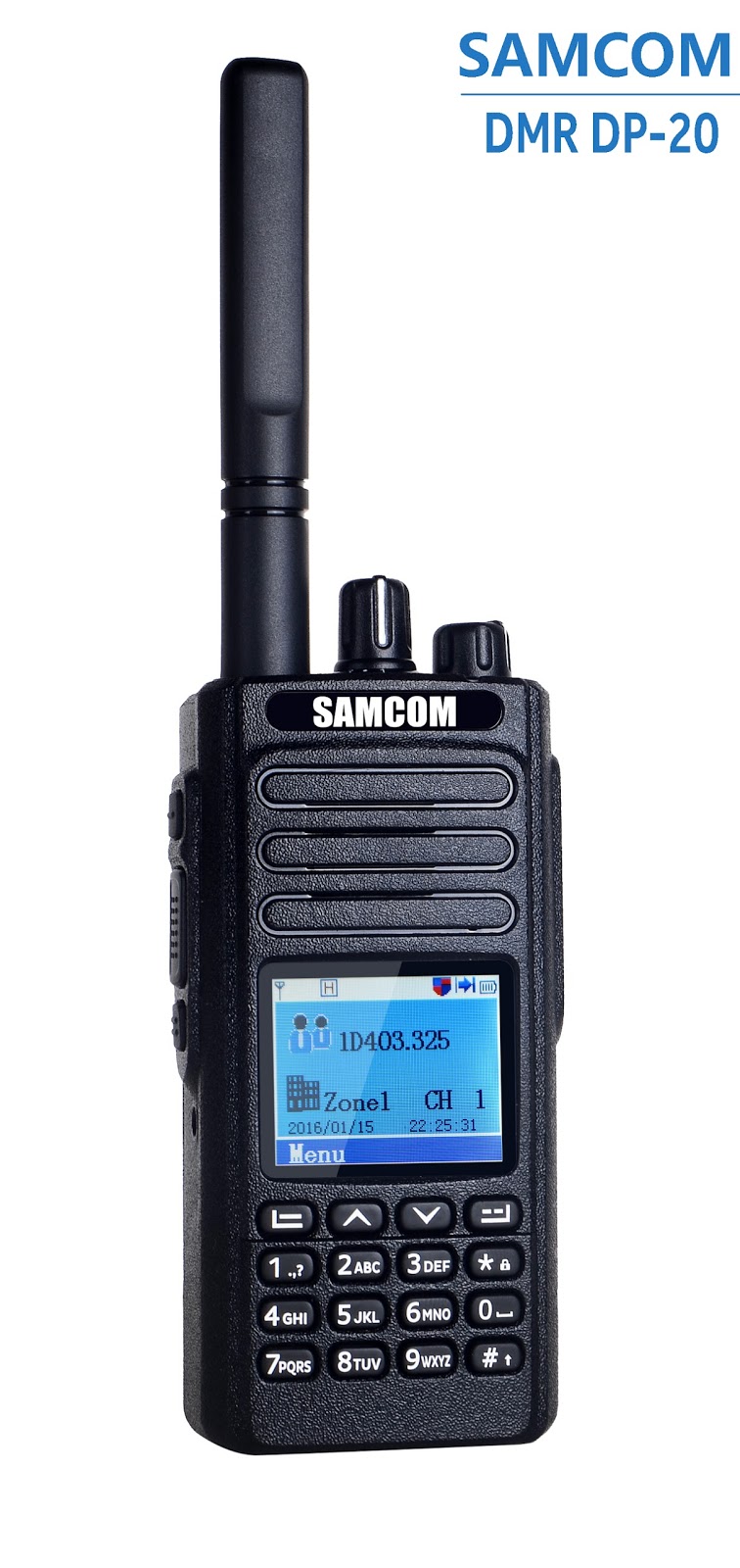 SAM RADIOS LTD.: Digital mobile radio ---SAMCOM DP-20 DMR Radio