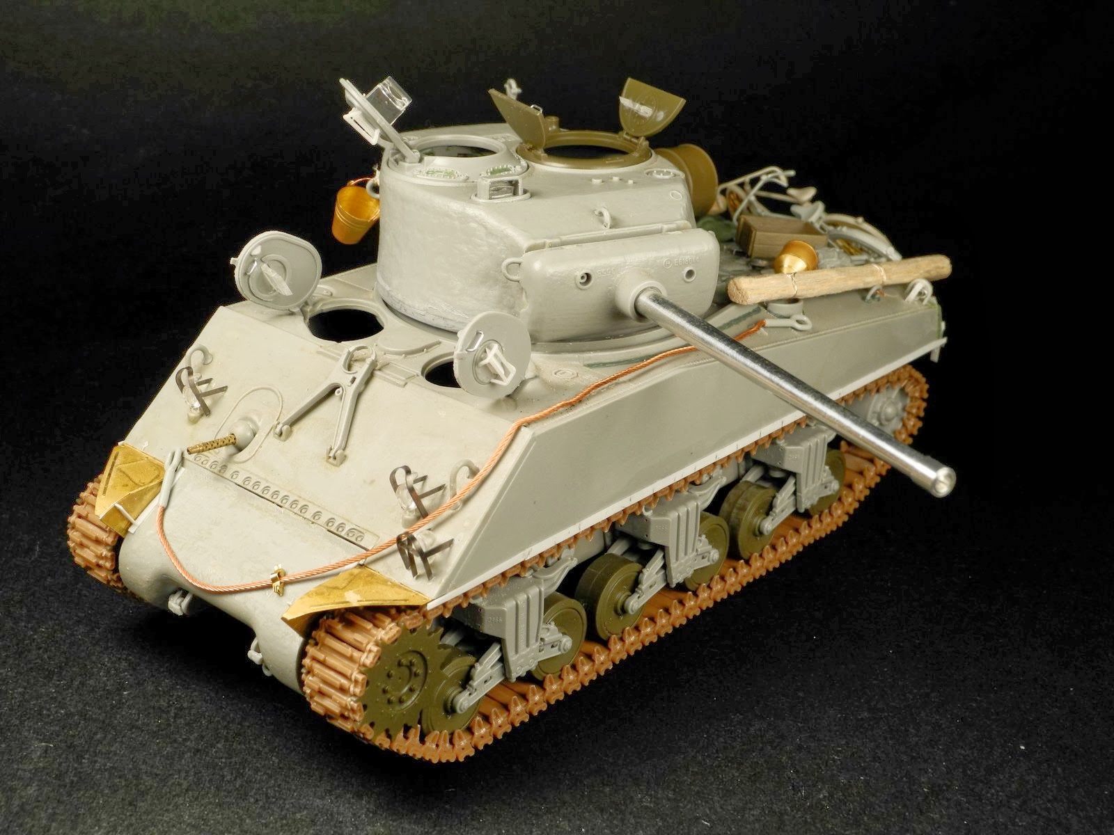 "Emcha" - Soviet Sherman M4A2 76, Germany 1945 | planetFigure | Miniatures