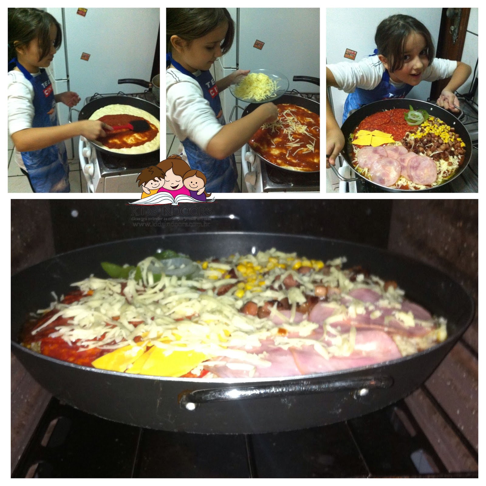 Massa Pan {da Pizza Hut} feita em casa | KIDS INDOORS