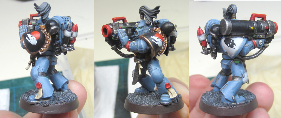 The Ancient Track: Warhammer 40k: Space Wolves Long Fang Pack