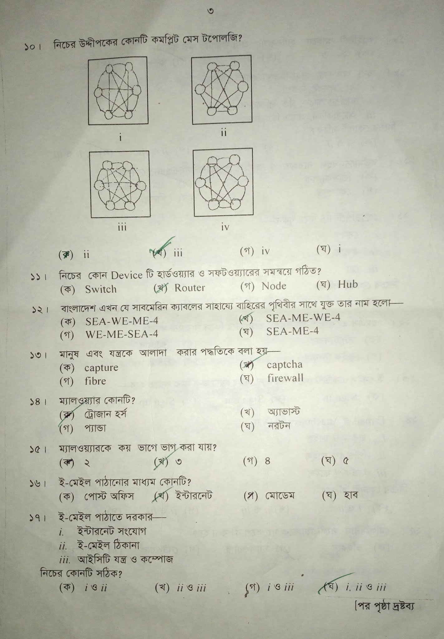 JSC ICT Question 2024 - (জে. এস. সি. আই. সি. টি. প্রশ্ন ও উত্তর)