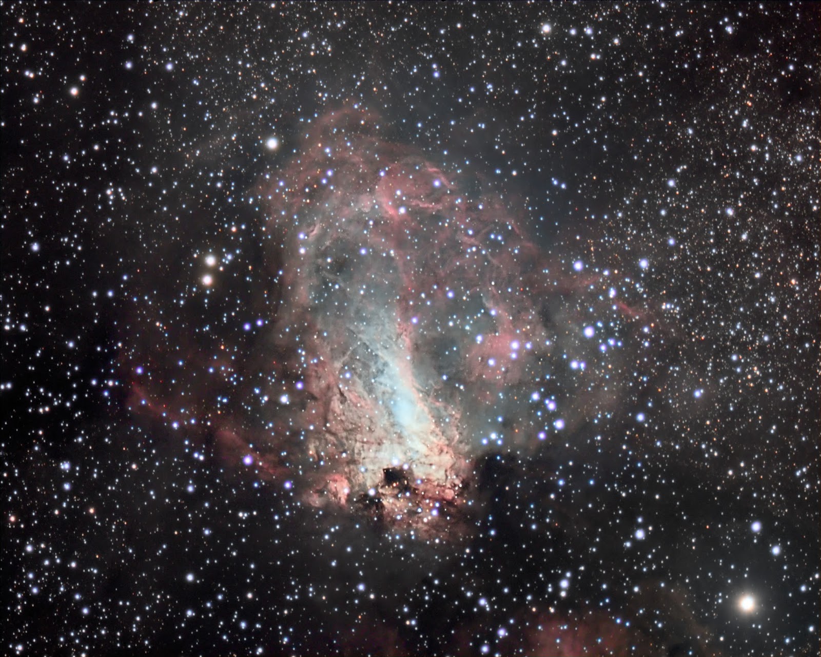 EL CIELO DE CANCELADA - OBSERVATORIO MPC Z36: M-17 NEBULOSA OMEGA