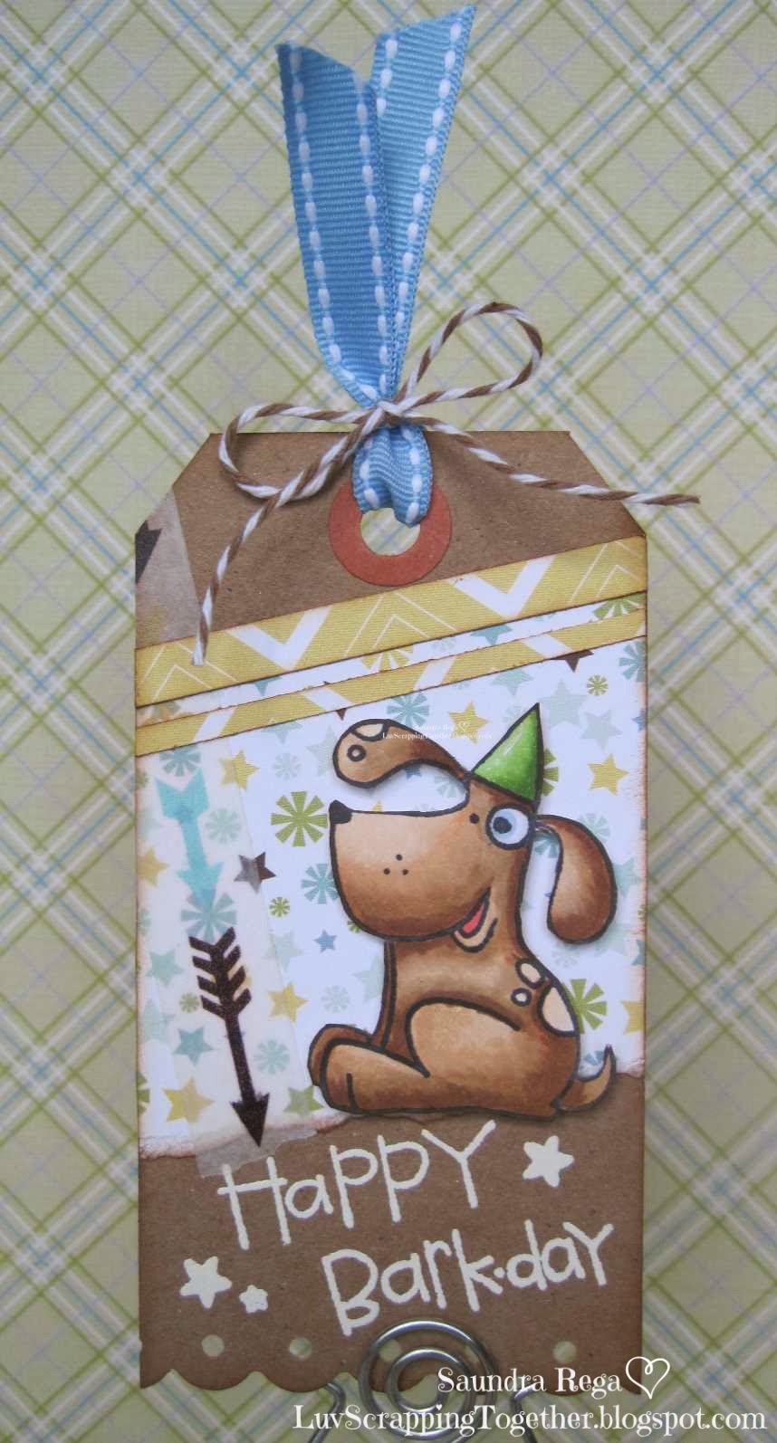 Luv Scrapping Together: Happy Bark Day!