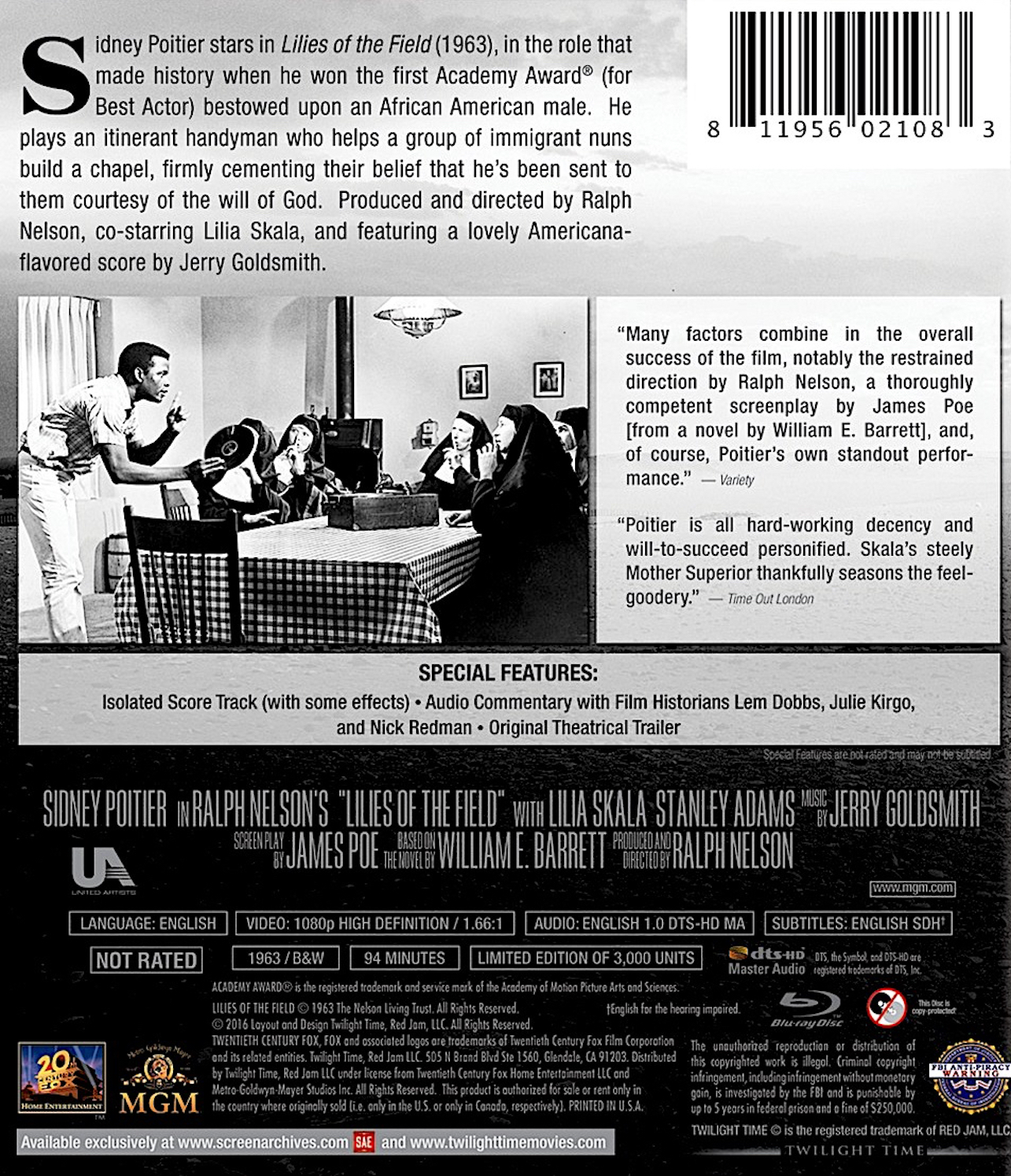 blu-ray and dvd covers: TWILIGHT TIME LIMITED EDITION SERIES BLU-RAYS