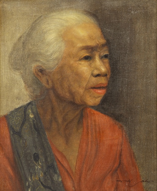 gallery art lukmana: dullah painting from Indonesia