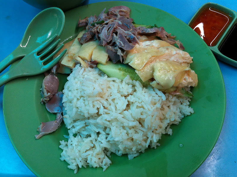 FoodieFC: Ming Kee Chicken Rice & Porridge (Bugis Street) 明记鸡饭粥 (Bishan)