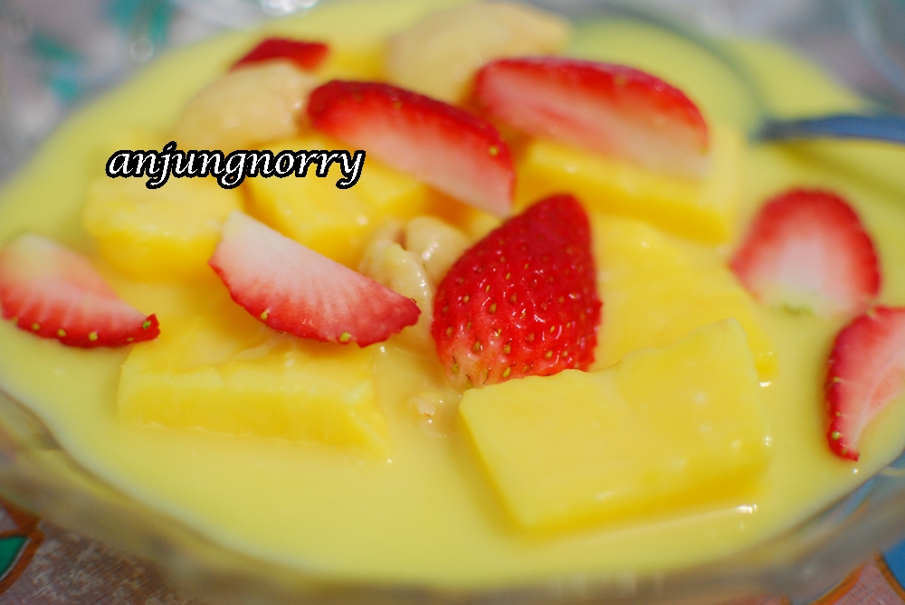 Anjung Norry: Resepi Puding Kastard Berkuah