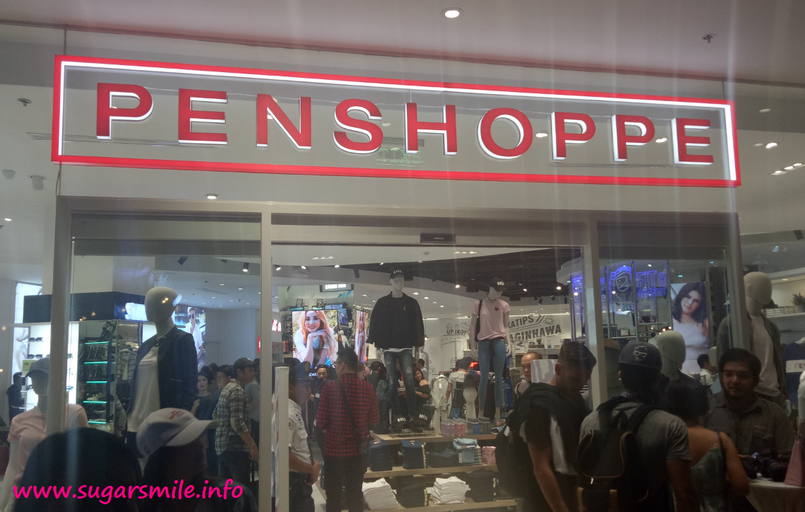 Penshoppe Capital Opens at UP Town Center - Sugarsmile