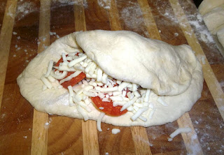 It's All About a Good Recipe: Calzones using frozen dough balls from ...