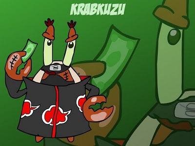 Seandainya Spongebob CS Jadi Anggota Akatsuki