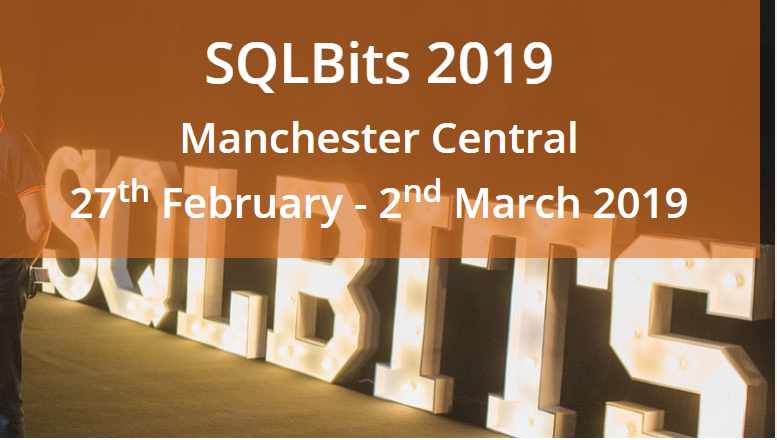 Dr Victoria Holt: life, the universe and everything: SQLBits 2019