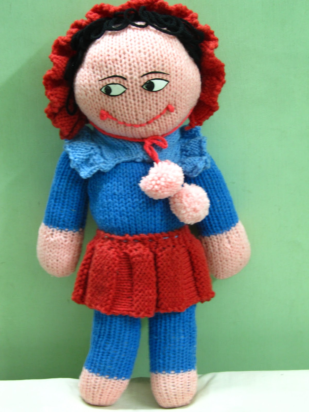 Aamader Blog: knitted dolls