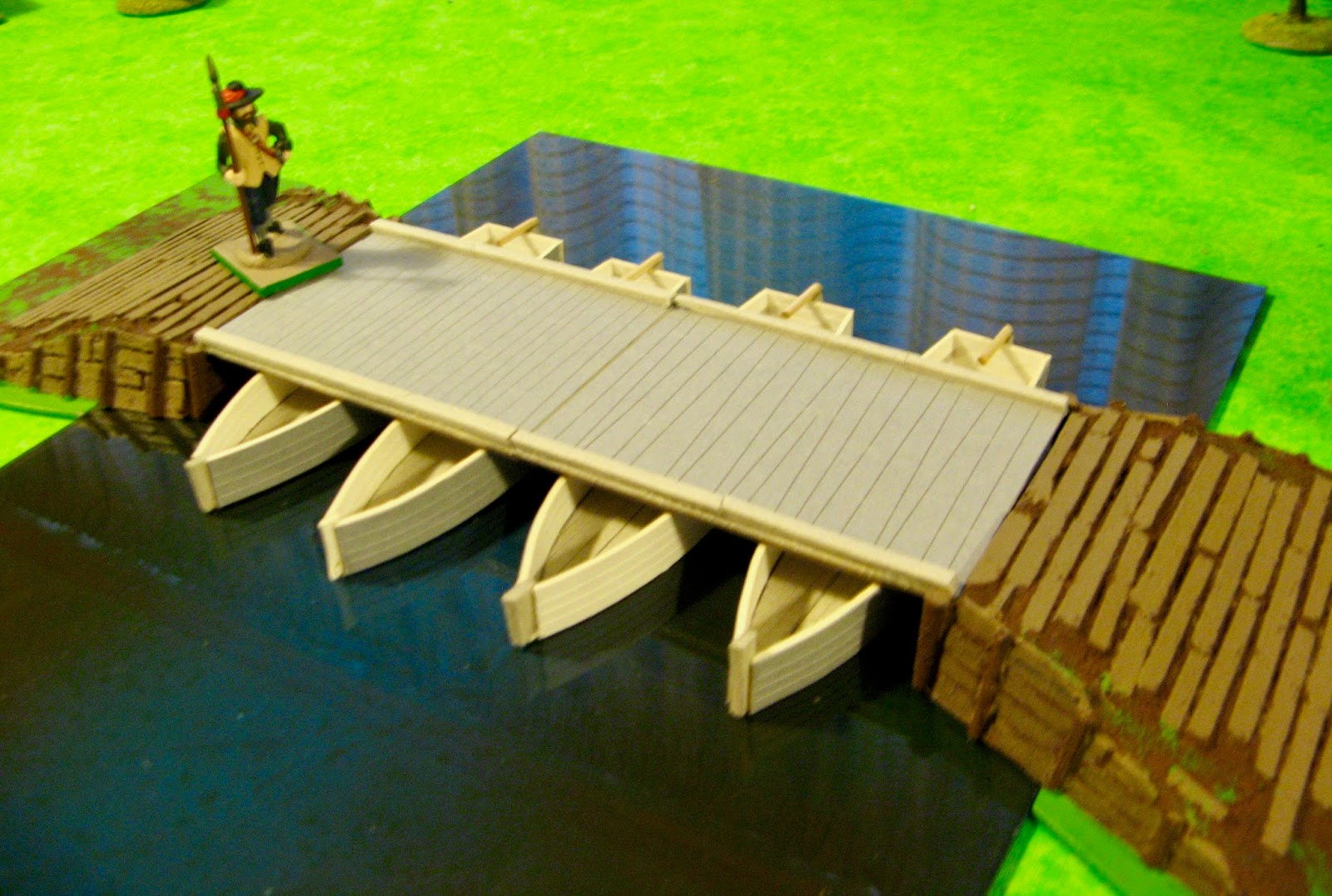 For Ye Kinge: Bridge of boats ....