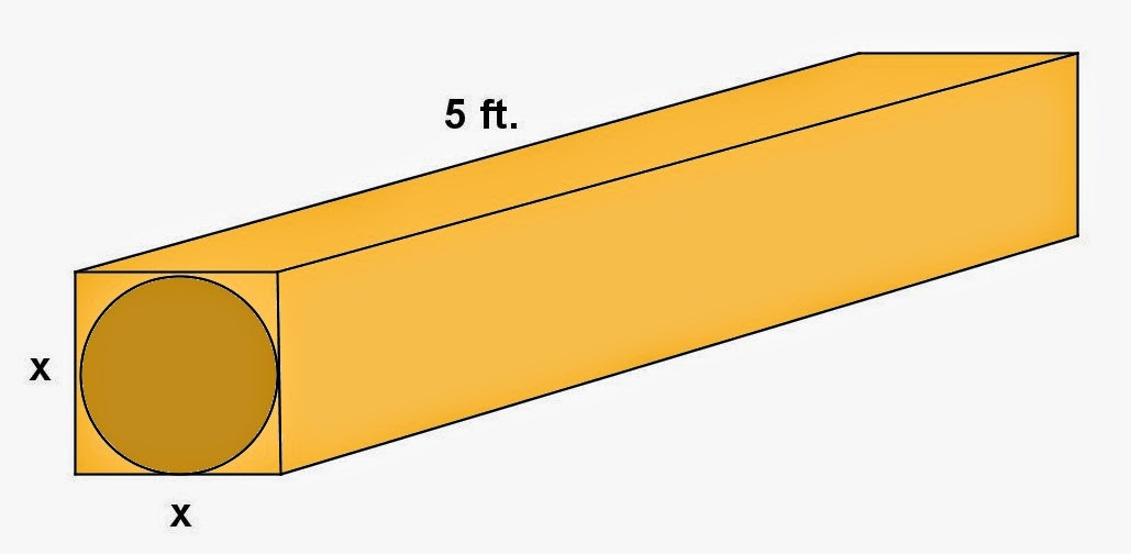 Math Principles: Right Circular Cylinder Problems, 18