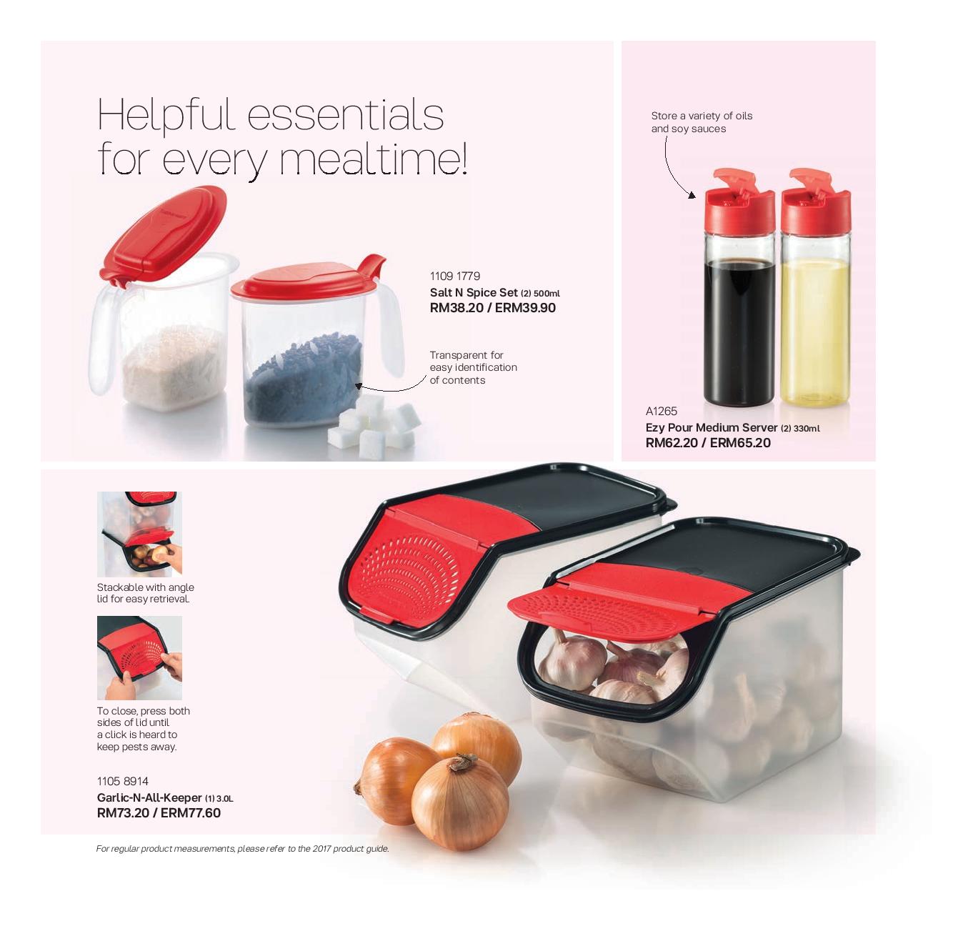 Tupperware Catalog 01 April 2017 - 14 May 2017 | Tupperware Kakakshop ...