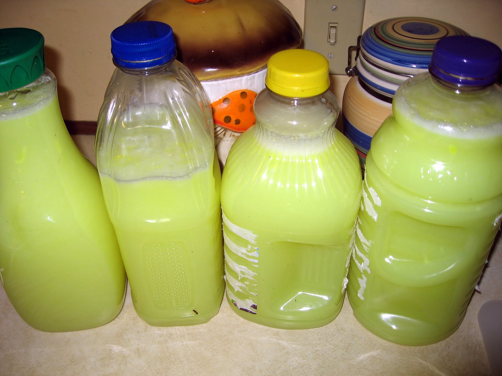 Homemade Liquid Laundry Detergent
