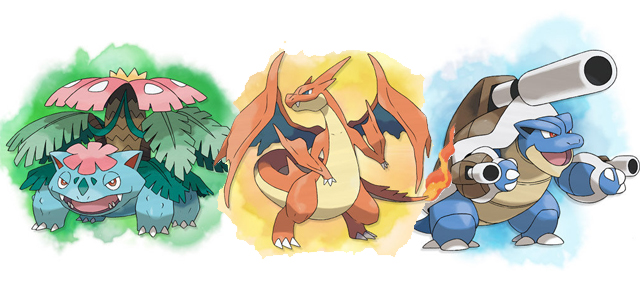 [Atualizado] Iniciais de Red & Blue e suas Mega Forms são principais ...