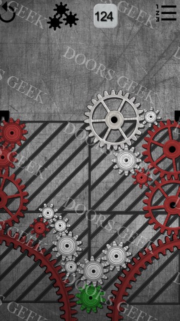 Gears Logic Puzzles Level 124 Solution ~ Doors Geek