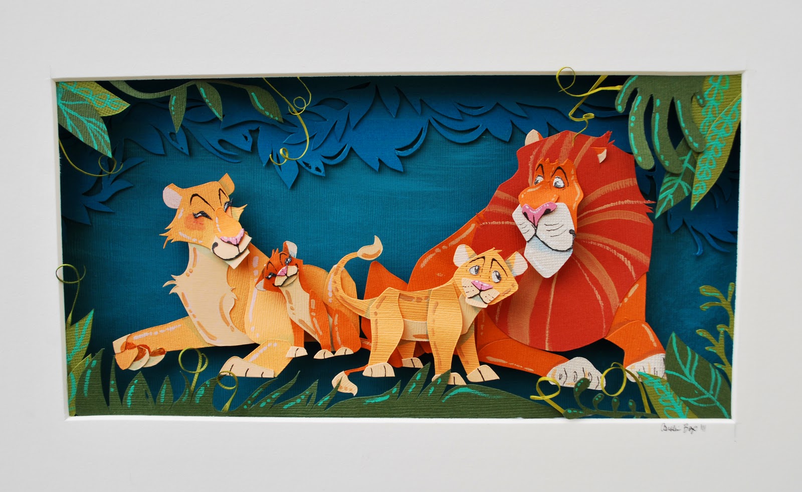 Caroline Boyk's Blog: Paper Lion Family