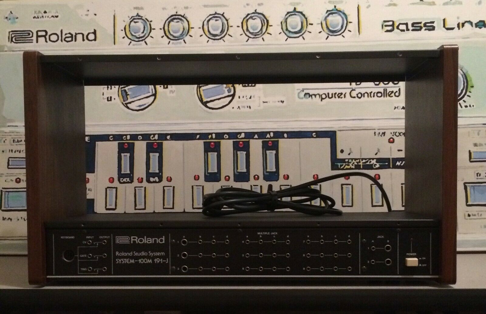 MATRIXSYNTH: Two Roland System 100m 191J Racks