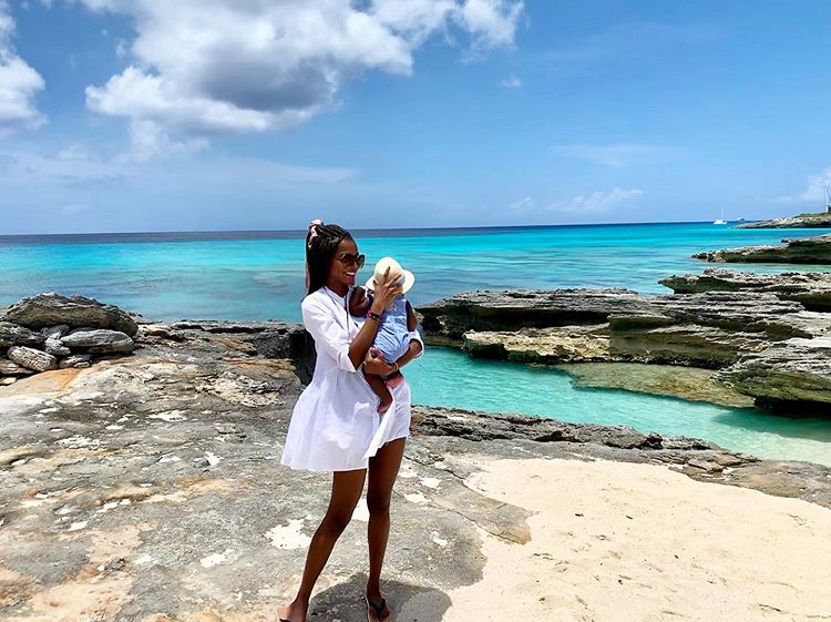 Ex Miss World, Agbani Darego Danjuma Shared new pictures with her son ...