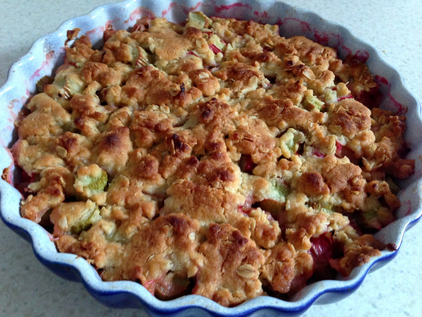 Klassisk Rabarberpaj