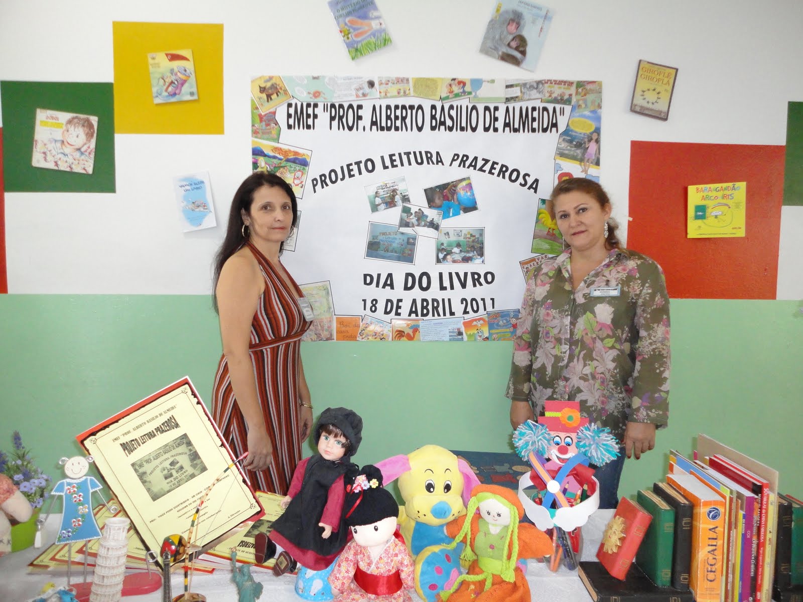 EMEF "PROF ALBERTO BASILIO DE ALMEIDA": PROJETO LEITURA PRAZEROSA