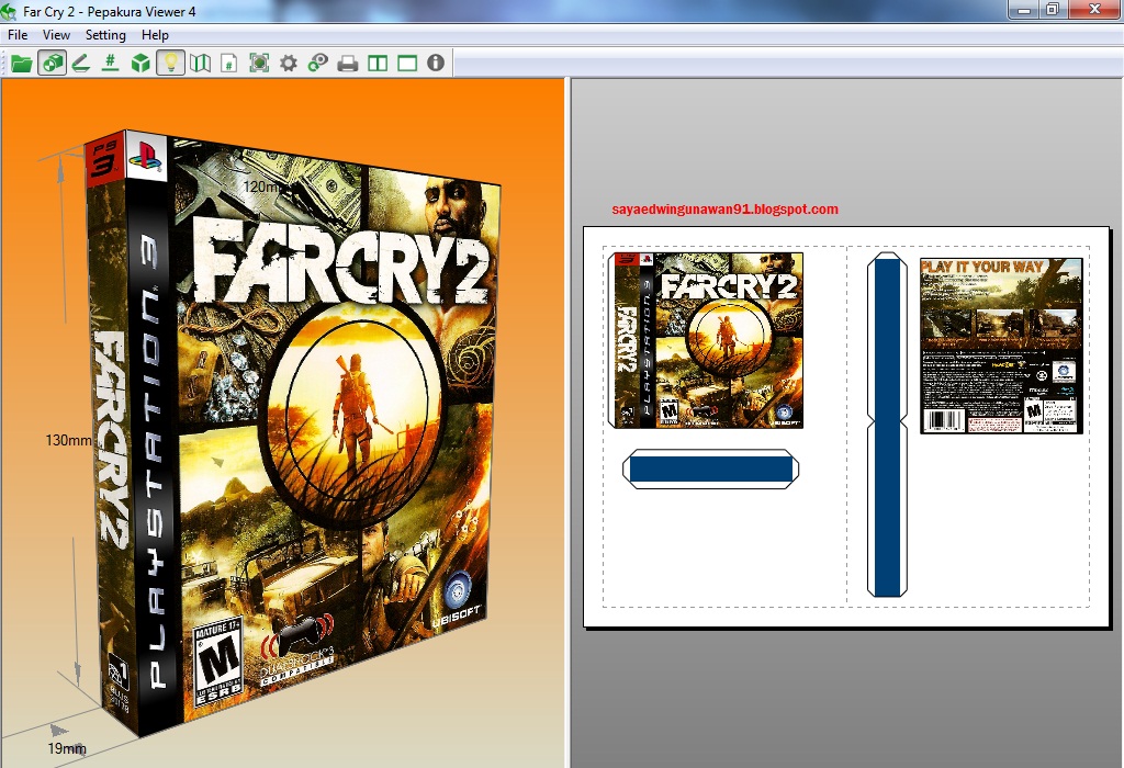 Our World: Papercraft Cover Playstation 3