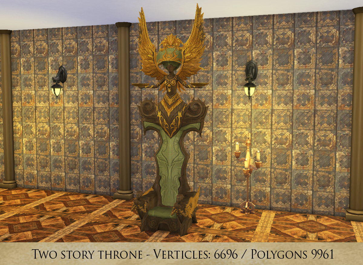 TS4: 5 Swetoslawna Throne Conversions | History Lover's Sims Blog