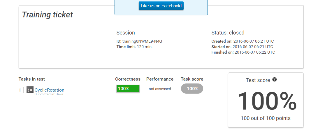 Dimensi TutupBotol: Manual Right Cyclic Array Rotation Ala Hyosoka di Java