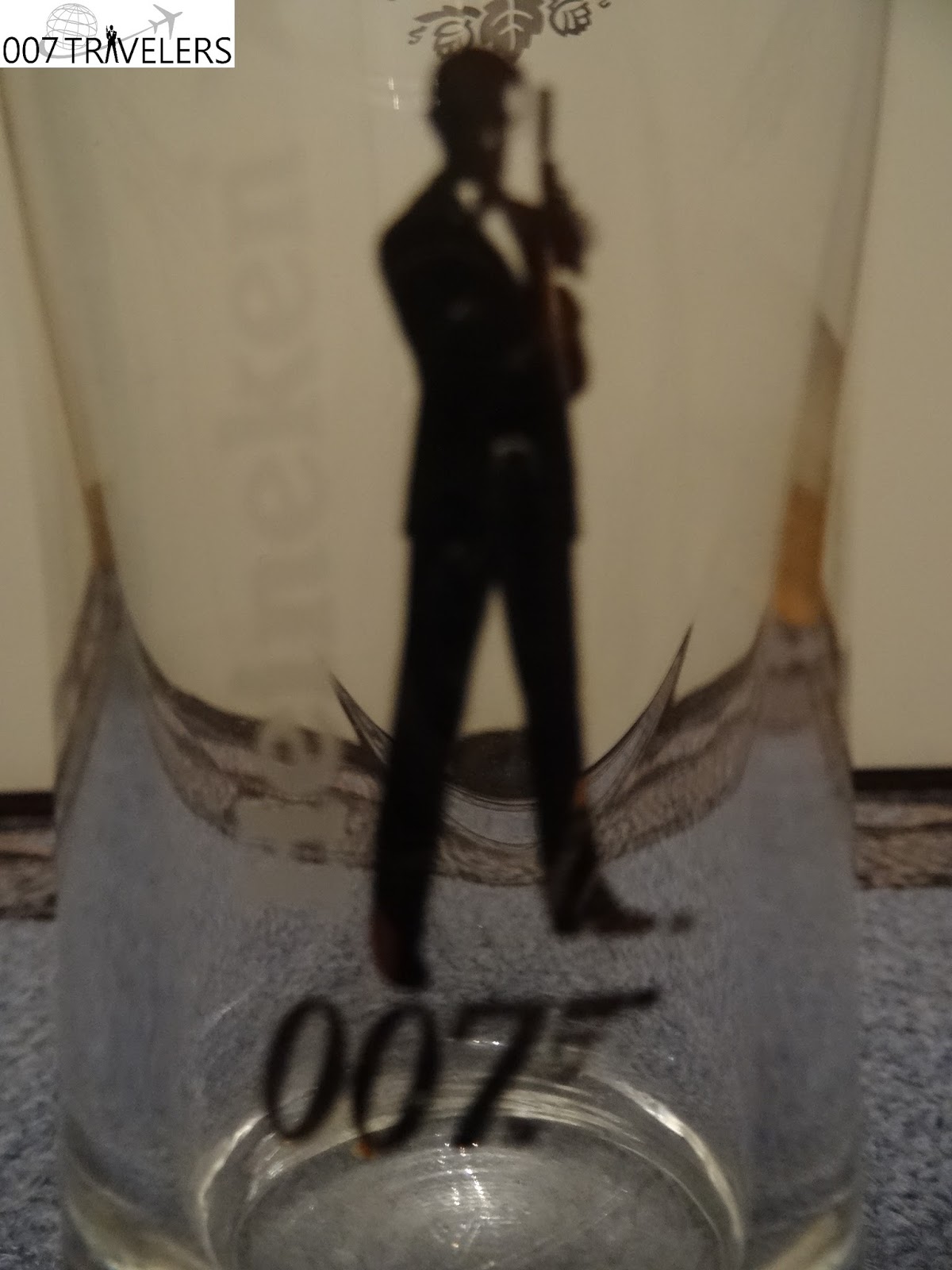 007 Item: Heineken Skyfall 007 beer glass - 007 Travelers