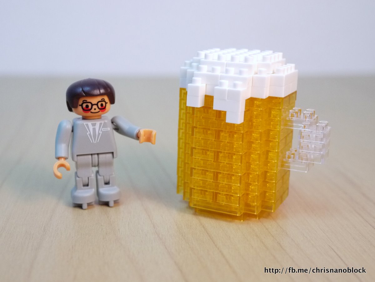 Christopher Tan: nanoblock Big Draft Beer Review